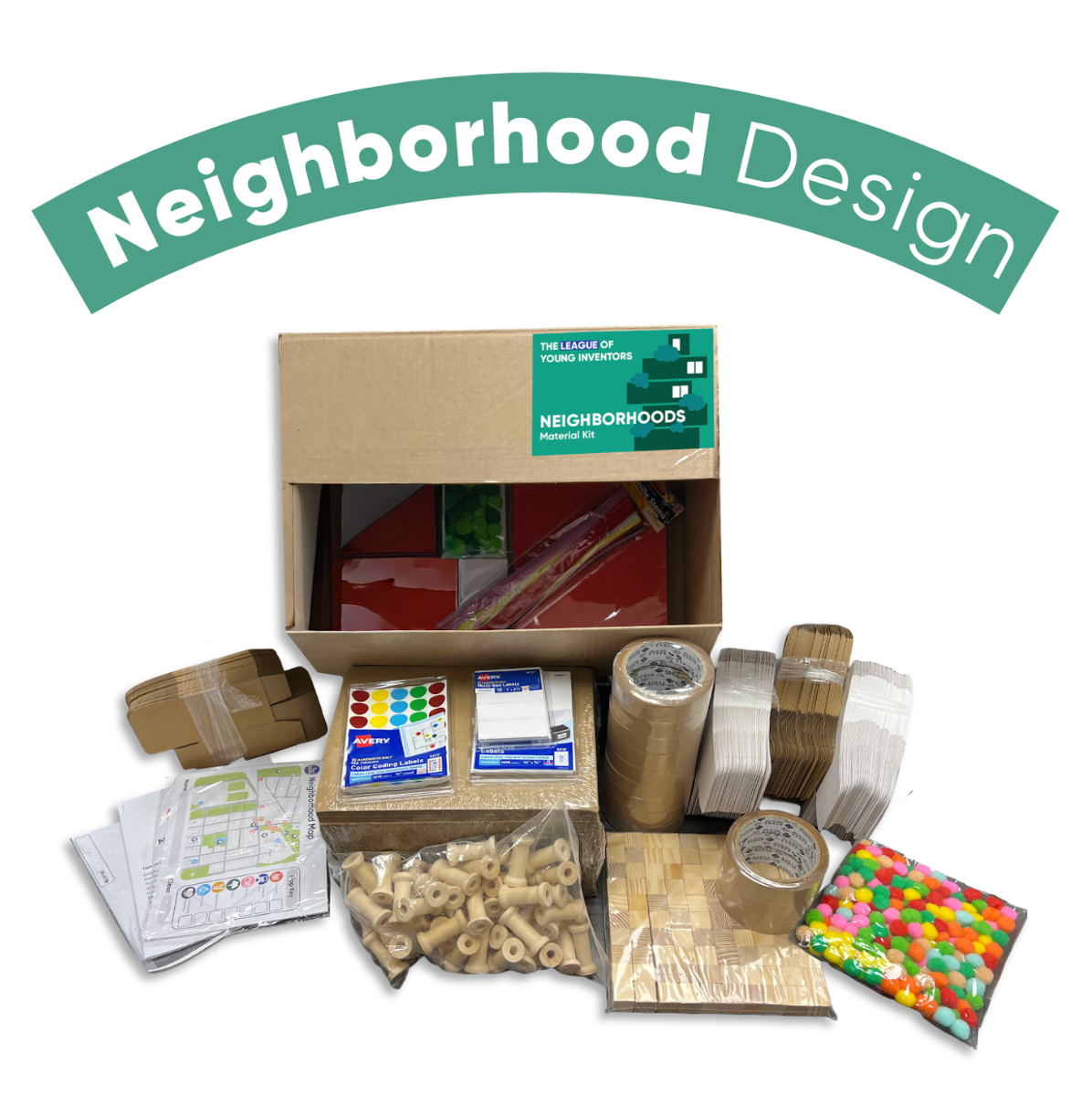 LYI - Neighborhood Design Unit (Grades K-1) Hands-On STEM Curriculum ...